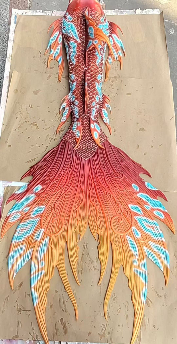 Ivy Tendrils Silicone Mermaid Tail – Mertiful