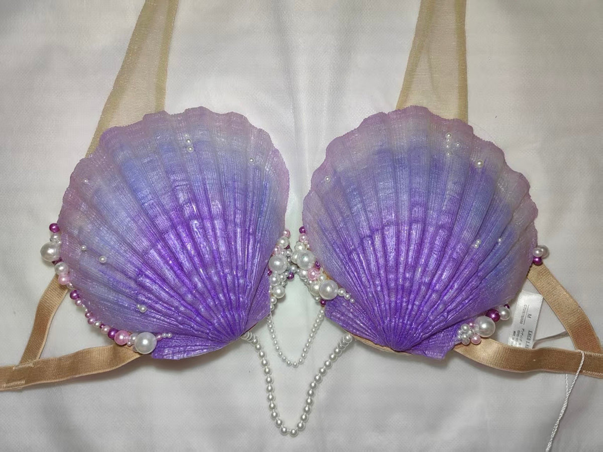 Classic Shell Silicone Mermaid Top – Mertiful