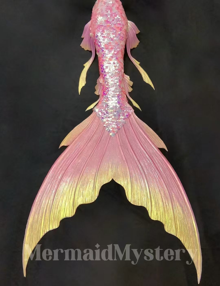 Mermaid Mystery Sequins Hybrid Silicone Mermaid Tail – Mertiful