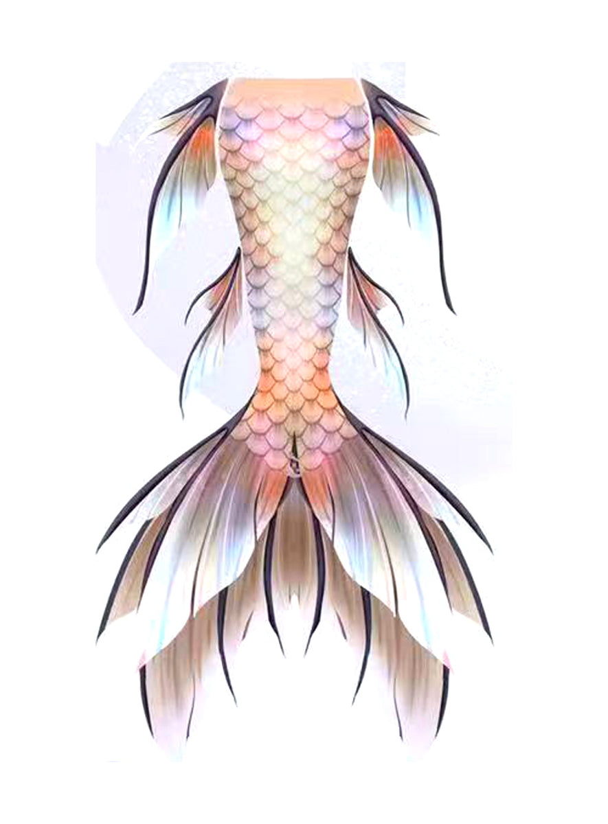 Blueberry Fabric Mermaid Tail – Mertiful