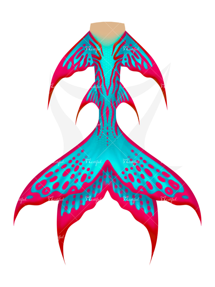 Mertiful Topical Splash Mermaid Tail No.11